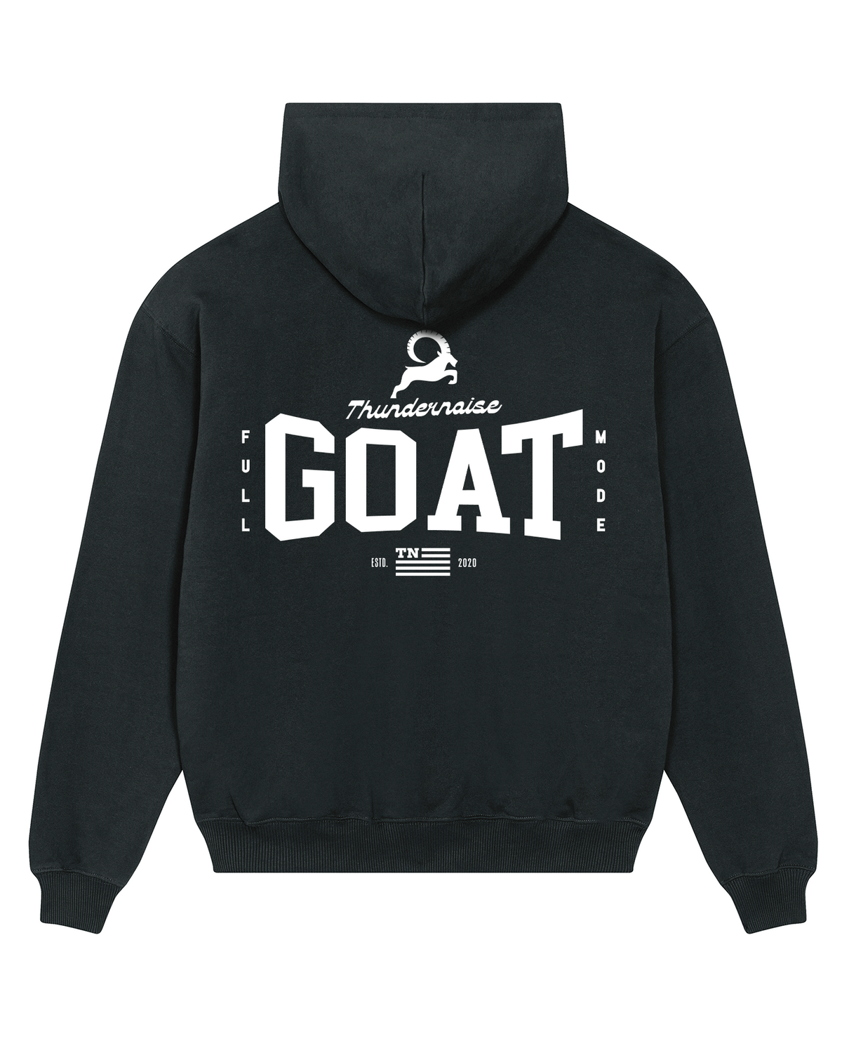 GOAT Oversize Hoodie - Black – Thundernoise